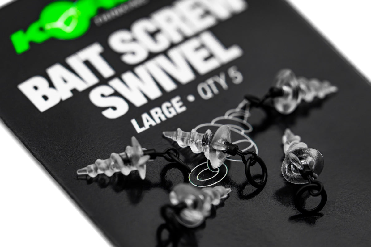 Lrg Bait Screw Swivel - KMW009 – Baits4U TA VISKAS