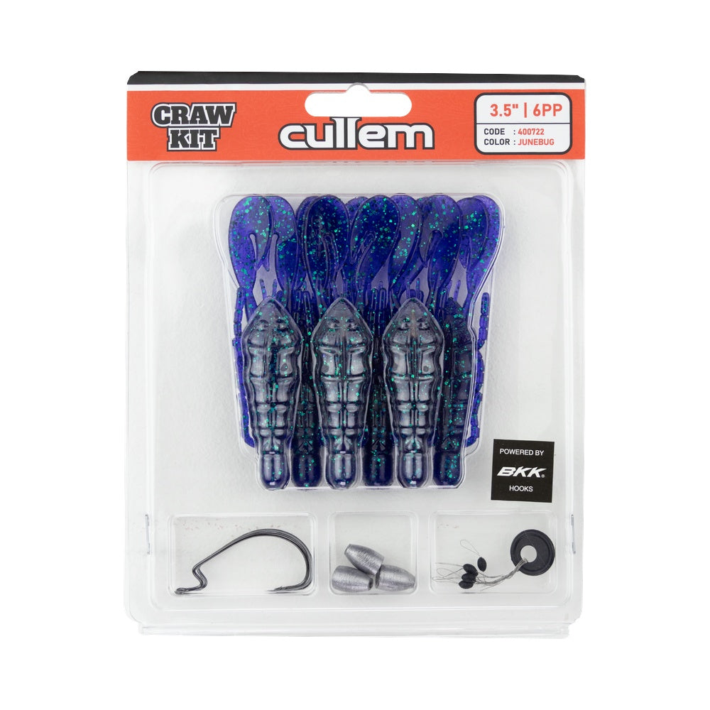 Junebug Craw Rig Cullem Pro Kit – Baits4U TA VISKAS