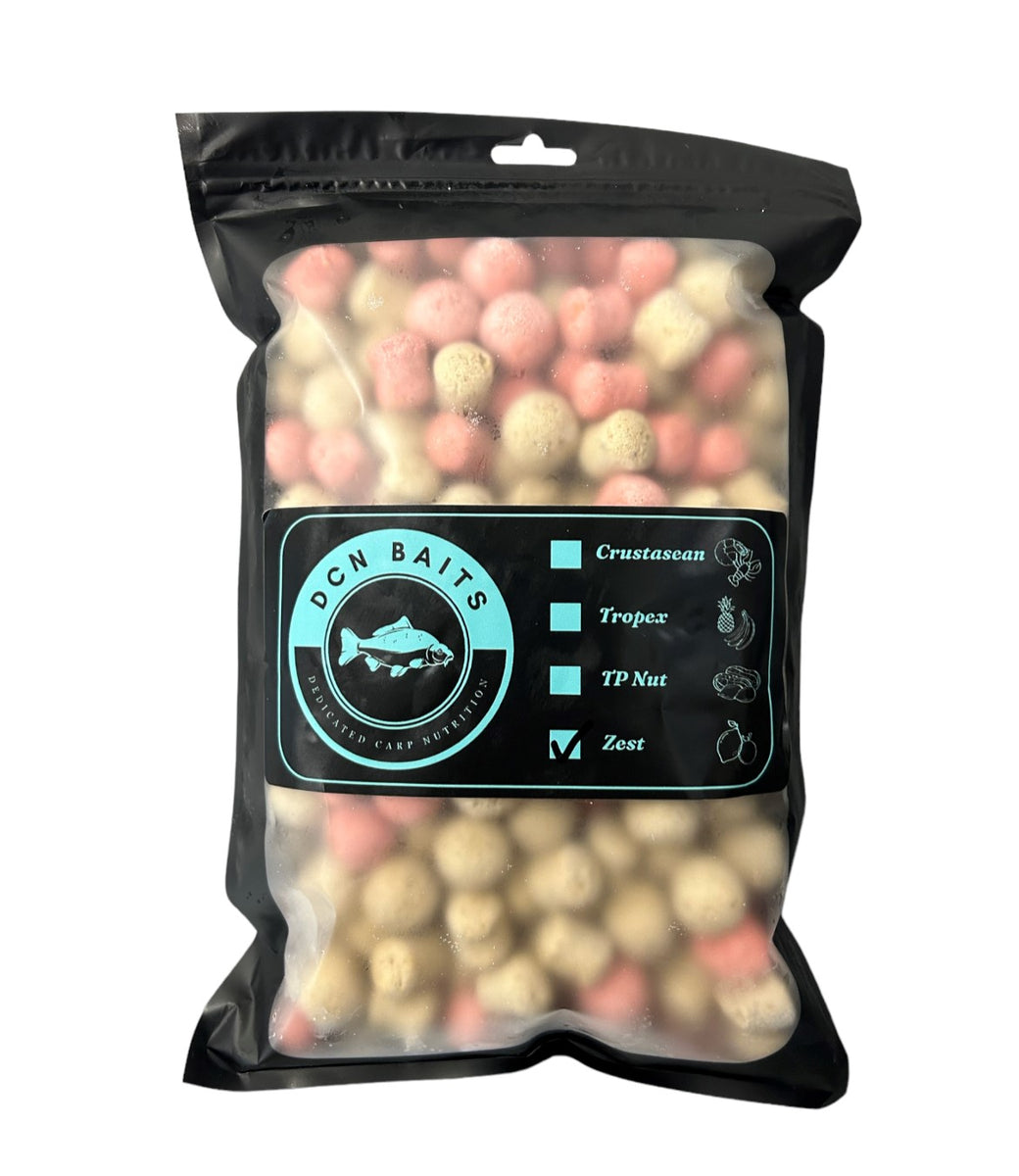 Zest 1kg Freezer Boilies - DCN Baits – Baits4U TA VISKAS
