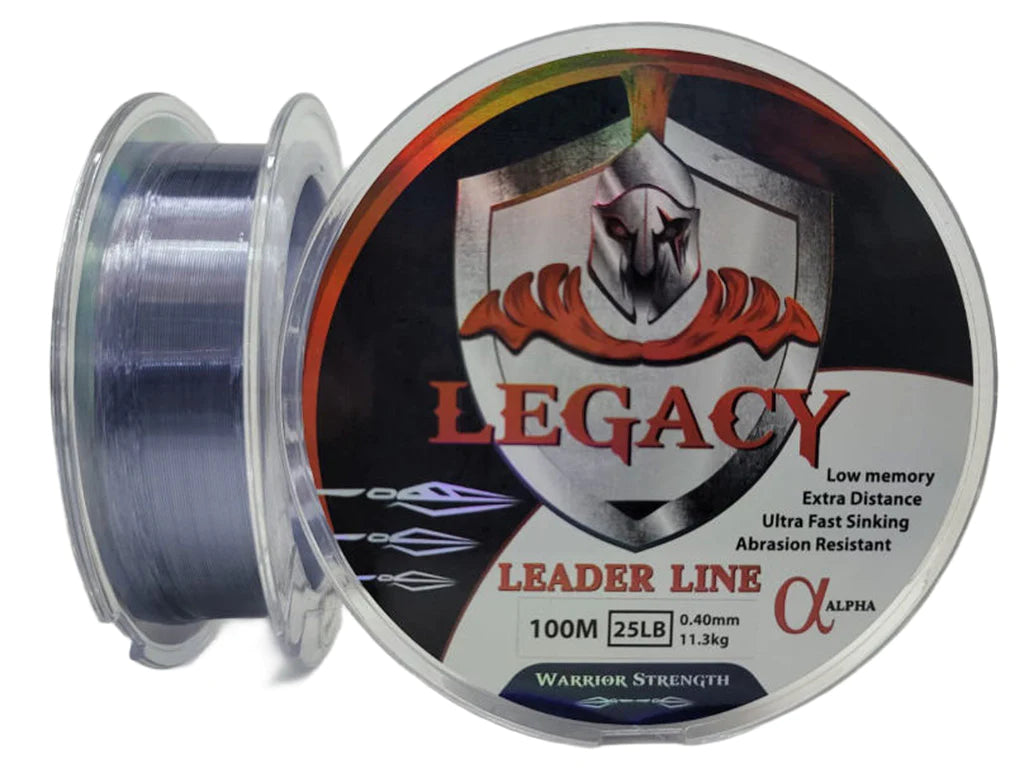 20lb Grey Leader Alpha Coated 0.34mm 100m - Legacy – Baits4U TA VISKAS