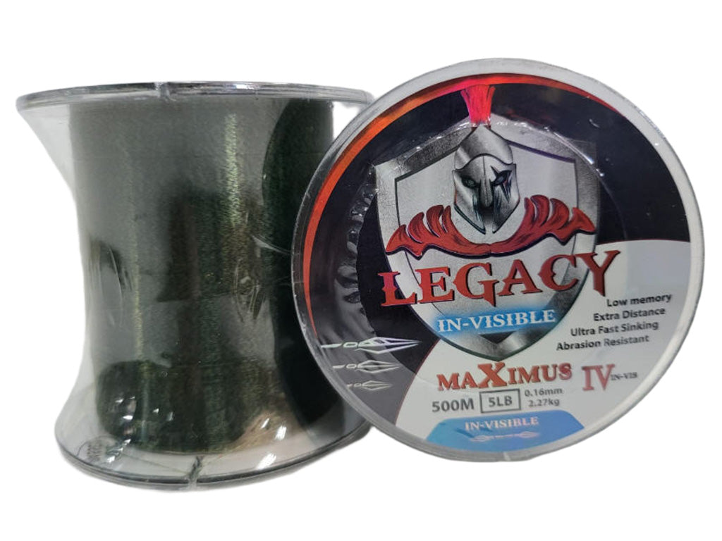 5lb Green Spot In-Visable 0.16mm 500m - Legacy – Baits4U TA VISKAS