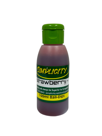 Strawberry + (Strawberry / Garlic) 100ml – Baits4U TA VISKAS