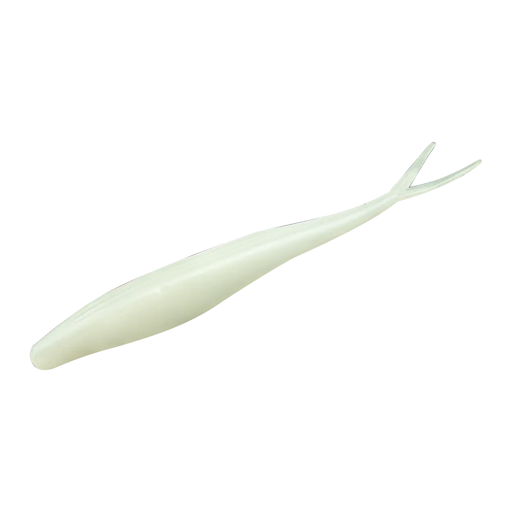4.5" White Tiddler - MB – Baits4U TA VISKAS