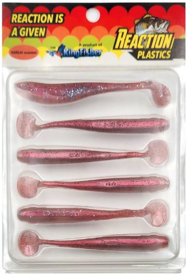 6cm Deep Pink - Paddle Tail – Baits4U TA VISKAS