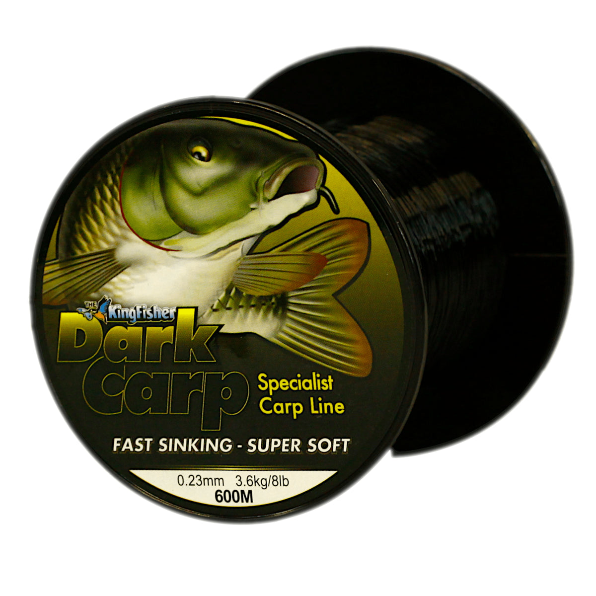 10lb Dark Carp 0.26mm 600m KF – Baits4U TA VISKAS