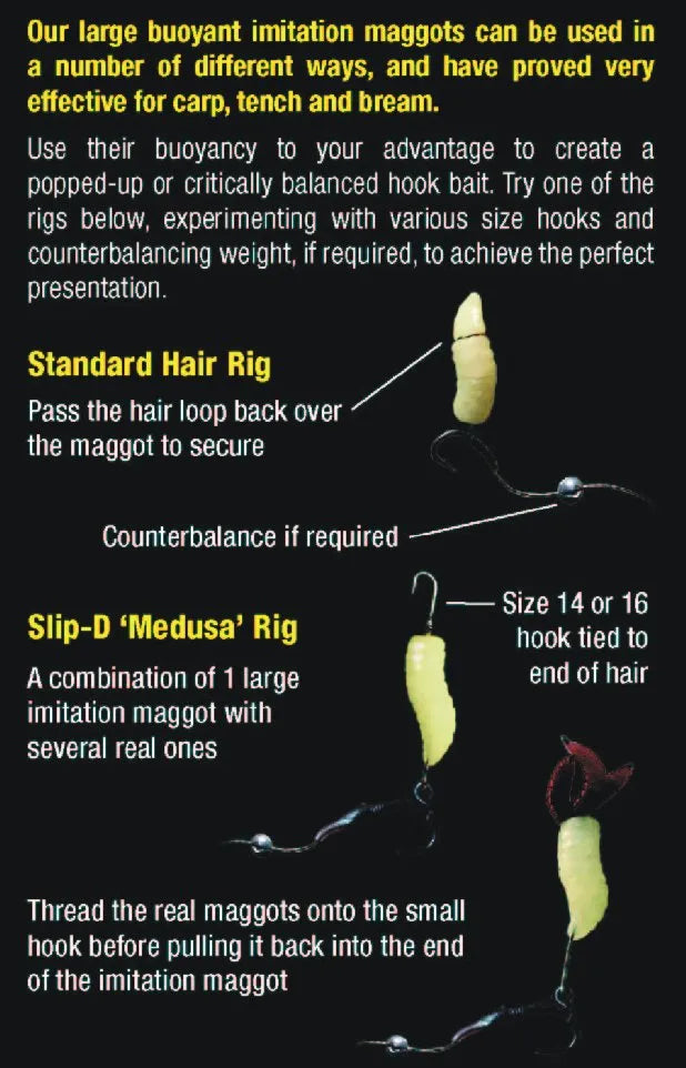 Red Maggots Imitation - ET – Baits4U TA VISKAS