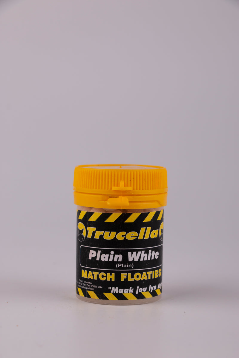 Plain White 50ml - HARD MATCH FLOATIES – Baits4U TA VISKAS
